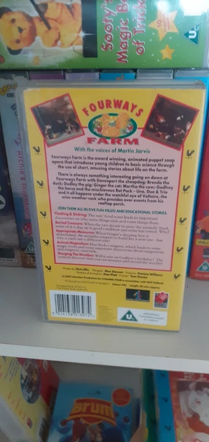 FOURWAYS FARM BURIED Treasure & Other Stories Rare UK VHS Release 1995 ...