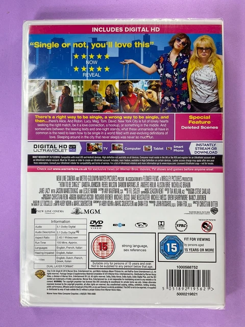 HOW TO BE Single DVD £2.49 - PicClick UK