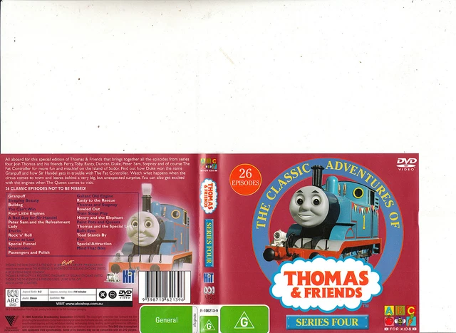 THOMAS AND FRIENDS-SERIES Four-[26 Episodes 144 Minutes]-Animated TAF ...
