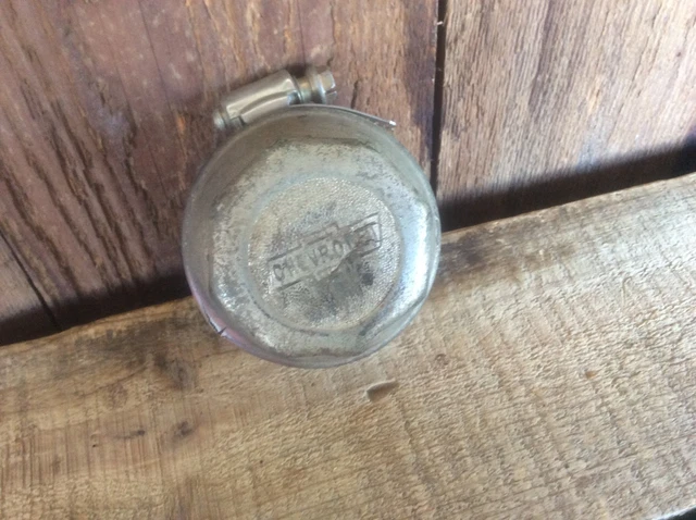 CHEVROLET SCREW ON Octagon Gas Cap , Vintage Truck Gas Cap Rough Shape ...