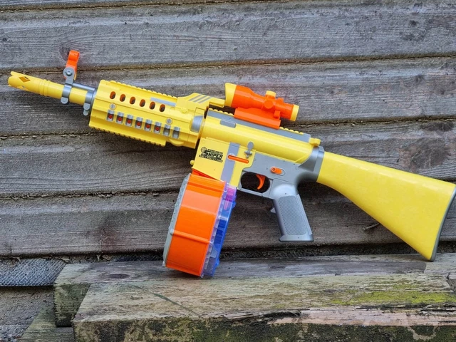NERF DART BULLET Soft Dart Gun Ammo Fortnite Model SMG Battery Power ...