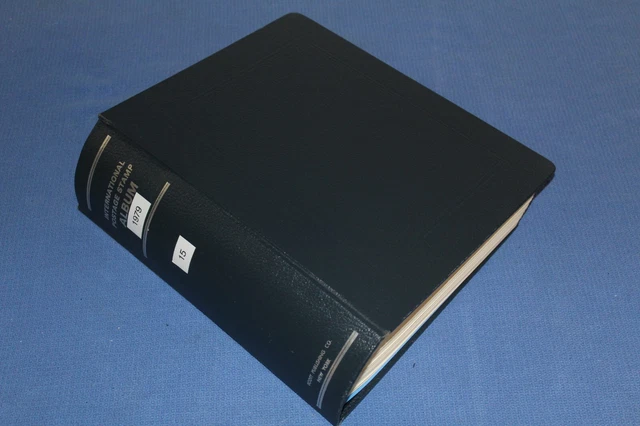 SCOTT INTERNATIONAL BLUE Stamp Album 1979 Part 15 BlueLakeStamps FIRST ...