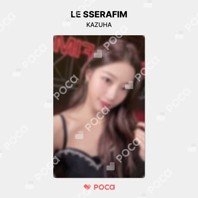 [LE SSERAFIM KAZUHA] FEARLESS (version japonaise.) CARTE PHOTO Carte photo... EUR 5,69 - PicClick FR