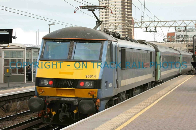 UK RAILWAY PHOTOGRAPH Of Class 90 90014. Rm90 (91) £1.70 - PicClick UK