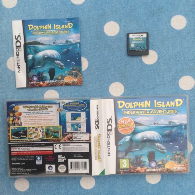🌟DOLPHIN ISLAND🌟NINTENDO DS/LITE/DSI/XL/2DS/3DS🌟FAST FREE UK🇬🇧POSTAGE🌟 ...
