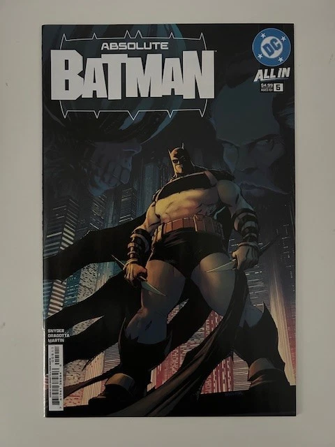 ABSOLUTE BATMAN #5 Dc 2025 Nick Dragotta Main Cover 1St Print Nm+ Or ...