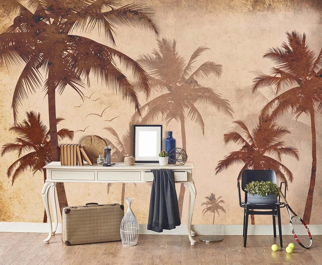 3D COCONUT TREE 8310 Wallpaper Mural Paper Wall Print Indoor Murals CA ...