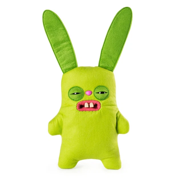 FUGGLER FUNNY UGLY Monster Rabid Rabbit Green Soft Toy BRAND NEW £14.95 ...