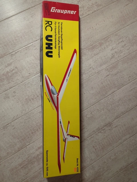 GRAUPNER RC UHU Best. - Nr. 4232 Rarität von 1993 EUR 167,00 - PicClick DE