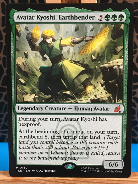 MTG - AVATAR Kyoshi, Earthbender. Avatar: the Last Airbender Eternal ...