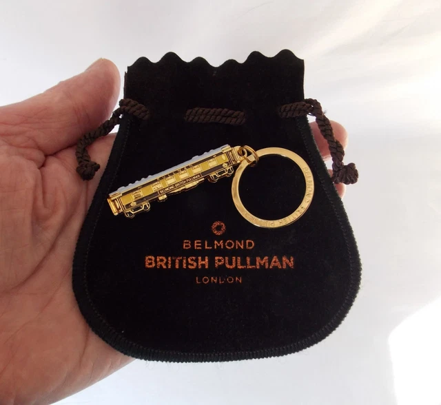 BELMOND BRITISH PULLMAN London Carriage Key Ring With Velvet Pouch ...