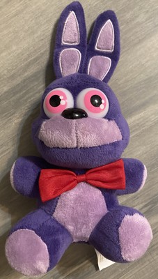 FNAF FIVE NIGHTS At Freddy’s Bonnie Purple Rabbit Plush Stuffed Figure ...