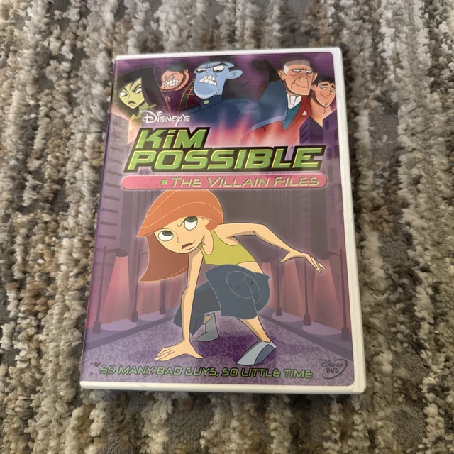 DISNEYS KIM POSSIBLE: The Villain Files (DVD, 2004) Like New $10.33 ...