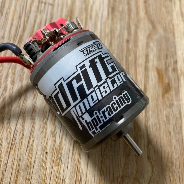 HPI RACING DRIFT Meister Red Vintage Motor T Unknown 1/10 RC Racing ...