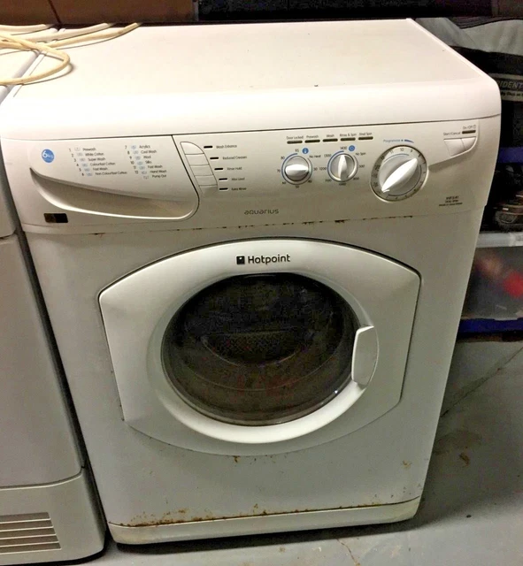 HOTPOINT WF541 1400 Spin 6KG Load Washing Machine in White £45.00 ...
