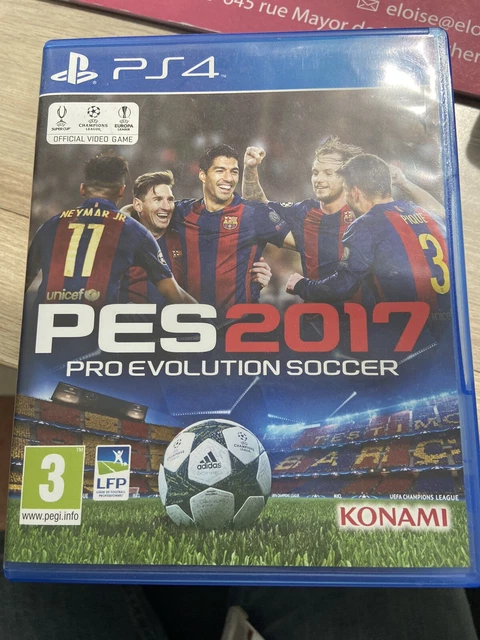 PES 2017 PRO Evolution Soccer Sony Playstation 4 Ps4 Edition Fr Pal EUR ...