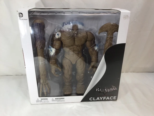 NEW DC COLLECTIBLES Batman Arkham City Deluxe Clayface Figure 1:12 ...