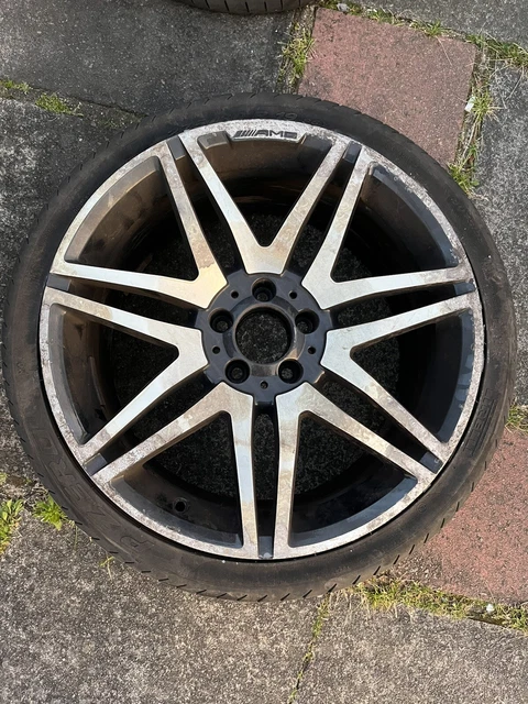 19& GENUINE MERCEDES Amg E Class Alloy Wheel W212 A2124014602 Rear Et48 ...