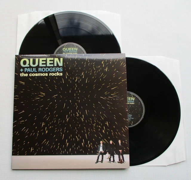 QUEEN + PAUL Rodgers 'The Cosmos Rocks' Double Vinyl (2 x LP) Album ...