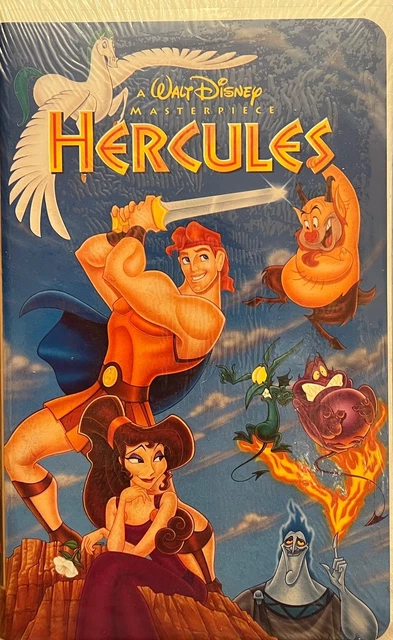 VINTAGE WALT DISNEY Hercules VHS Movie Masterpiece Factory Sealed £15. ...
