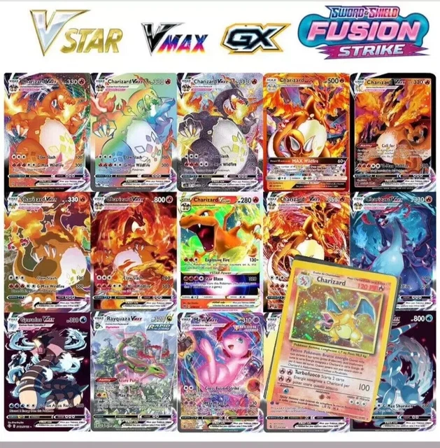 LOTTO CARTE POKÈMON 300 CARTE ITALIANE + RARE/BRILLANTI/V/VMAX/FULLART ...