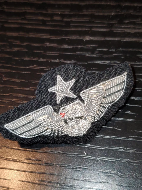 1960S US ARMY USAF Bullion Airborne Senior Flight Surgeon Wing Badge L ...