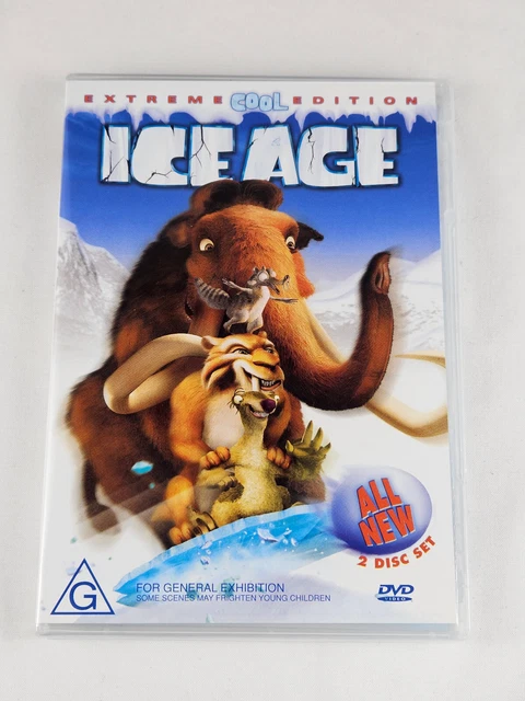 ICE AGE DVD (Region 4) VGC Extreme Cool Edition NEW CASE $6.95 ...