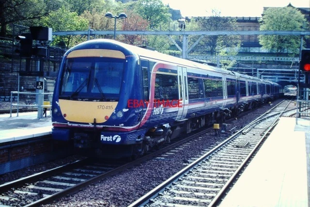 PHOTO CLASS 170 Turbo 3-Car Express Dmu No 170 415 Of First Scot Rail ...