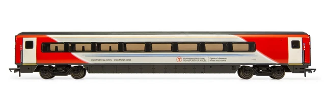 BNIB R40185A HORNBY 00 Gauge Transport for Wales Open First Coach No ...