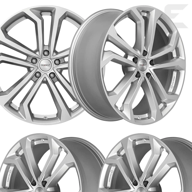 4X 19 ZOLL Alufelgen für Volvo V70 / Dezent TA 8x19 ET42 (B-BZ02738 ...