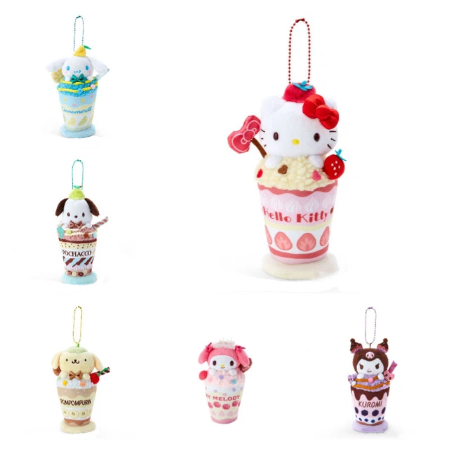 SANRIO MY MELODY Kuromi Hello Kitty Ice Cream Plush Doll Pendant Accessories £11.00 - PicClick UK