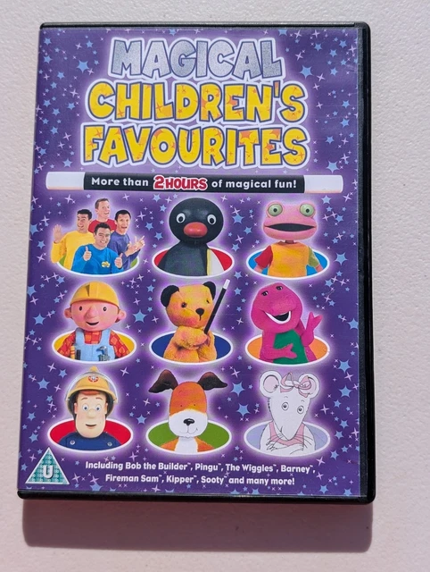 MAGICAL CHILDREN'S FAVOURITES Dvd Over 2 Hours Kids Wiggles Fireman Sam ...
