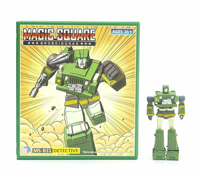 FIGURINE ARTICULÉE JOUET Magic Square MS-B31 Detective Hound MS neuve ...
