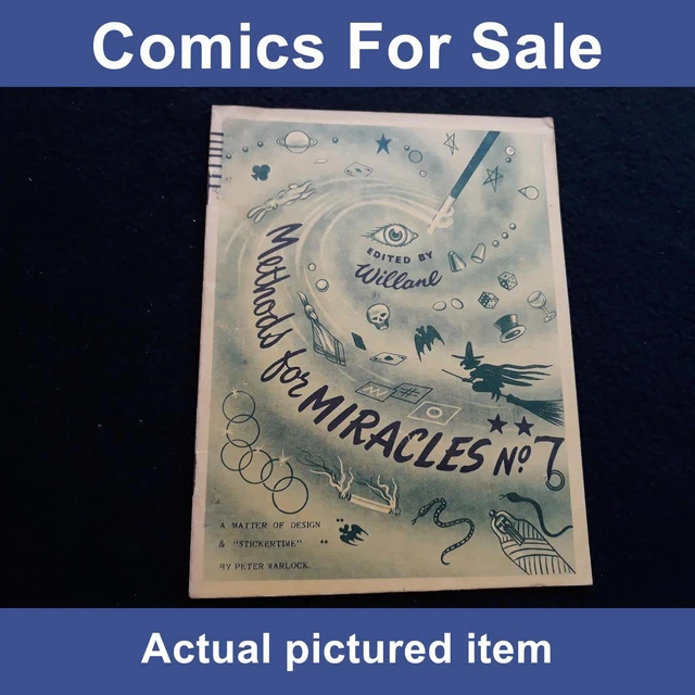 WILLANES METHODS FOR Miracles booklet no. 7 - 1950's magic book EUR 14 ...