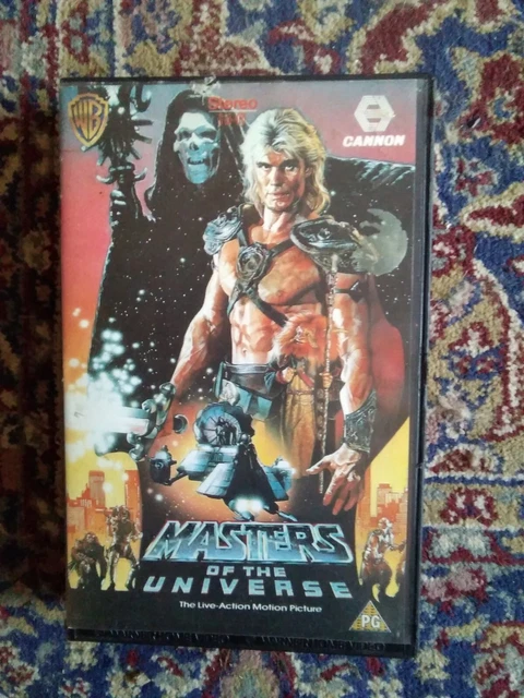 MASTERS OF THE Universe Vhs Video Big Box Ex-Rental Freepost £99.99 ...