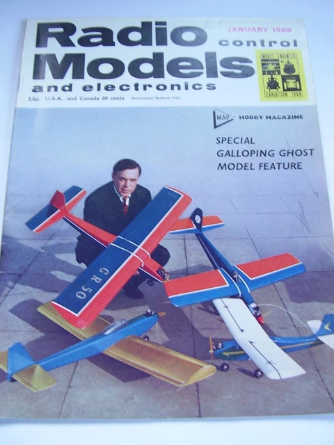 RCM&E RADIO CONTROL Models & Electronics Magazine January 1968 ...