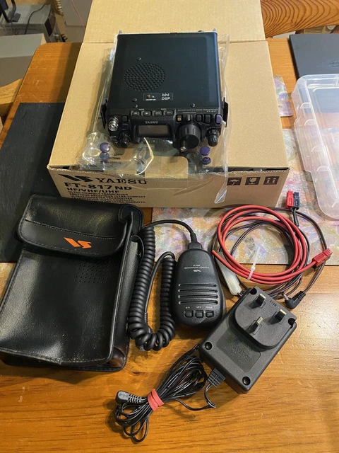 YAESU FT-817ND QRP HF Transceiver £450.00 - PicClick UK