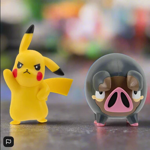 POKÉMON BATTLE FIGURE 2 Pack (Pikachu & Lechonk) EUR 41,53 - PicClick FR