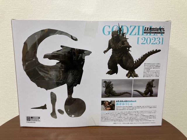 S.H.MONSTERARTS GODZILLA 2023 Godzilla Minus One BANDAI 160mm Figure £ ...