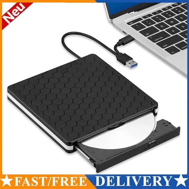 USB3.0 TYPE C CD Player Plug and Play DVD Recorder for Mac Tablet ...