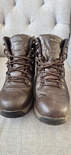 PETER STORM RIVELIN Men's Mid-Waterproof Walking Boots, Brown, Size UK ...