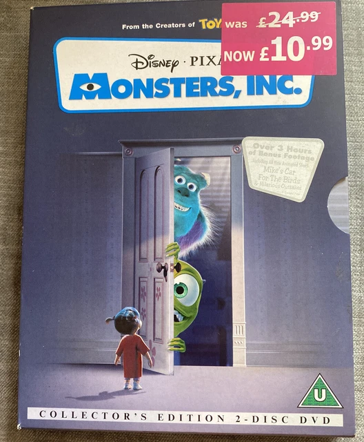MONSTERS, INC. --WIDESCREEN Two Disc Collector's Edition [DVD] [2002 ...