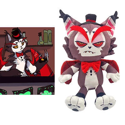 28CM HAZBIN HOTEL Husk Anime Stuffed Doll Cartoon Soft Figure Plushie ...