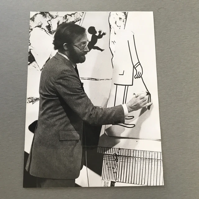 PIEM (DESSINATEUR) - PHOTO DE PRESSE ORIGINALE 15x20cm EUR 18,00 ...