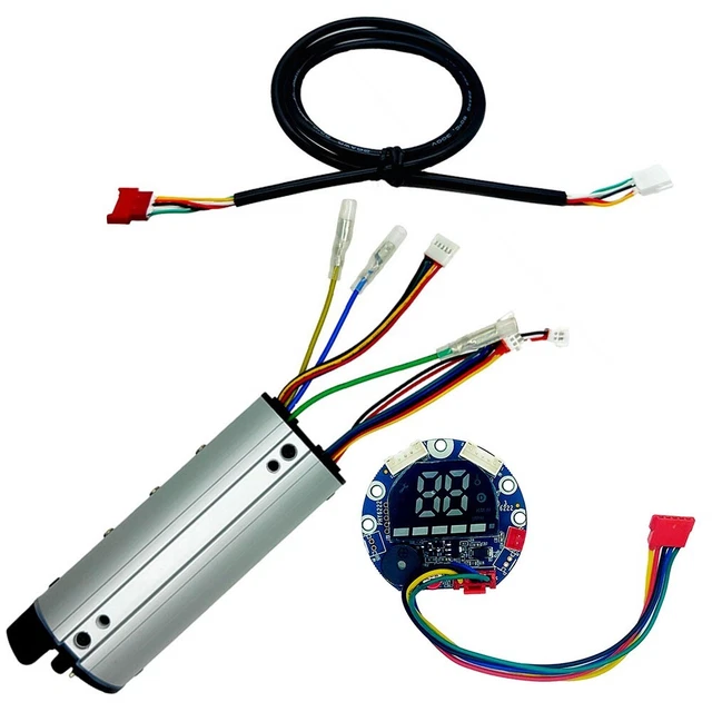 POUR TROTTINETTE ÉLECTRIQUE 36V Tableau de Bord Set Accessoires Trottinette Hau EUR 51,04 ...