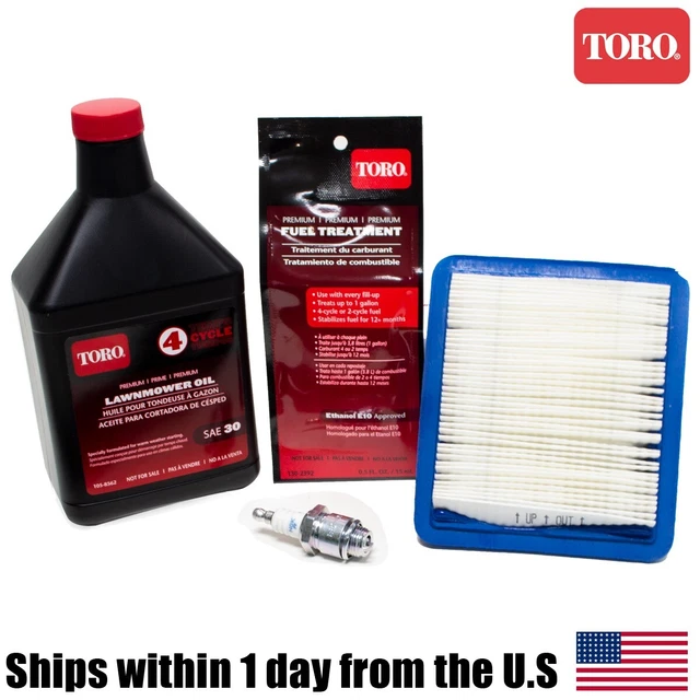 GENUINE OEM TORO Maintenance Kit 20234 21” 22” Super Recycler Walk ...