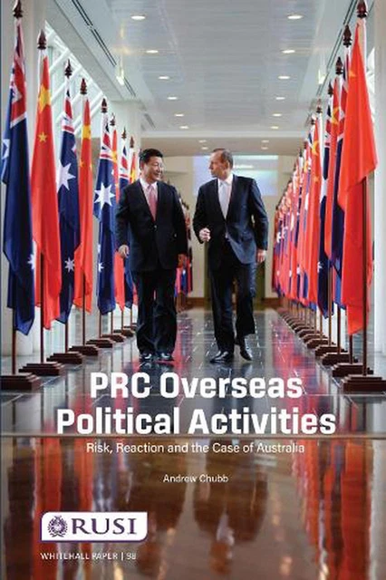 PRC OVERSEAS POLITICAL Activities: Risk, Reaction and the Case of ...