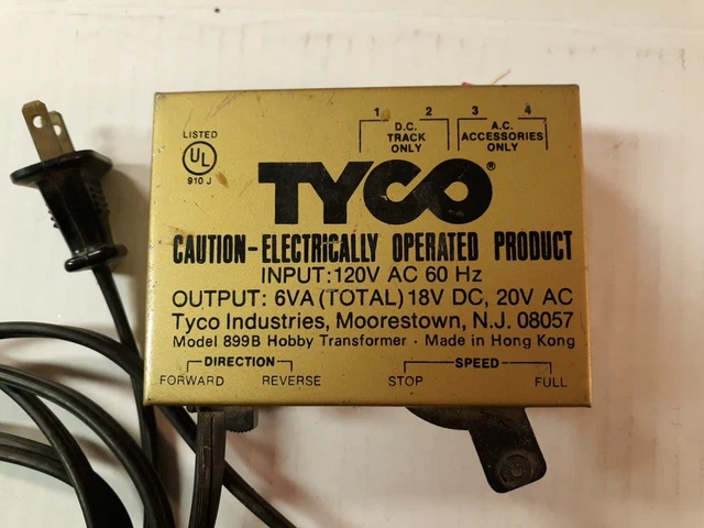 TYCO MODEL 899B Hobby Transformer Railroad Train Power Pack. £11.21 ...