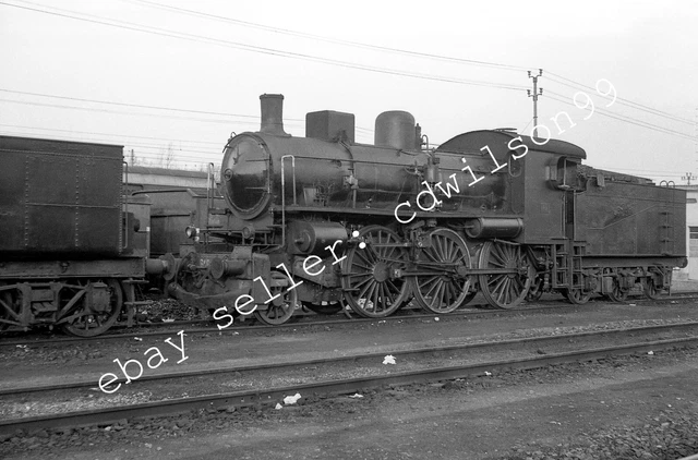 ITALY RAILWAY NEGATIVE - FS Class 640 2-6-0 Locomotive 1970 [K926] £8. ...