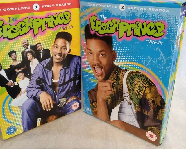 THE FRESH PRINCE of Bel Air Complete Series 1 & 2 DVD Box Set Will ...